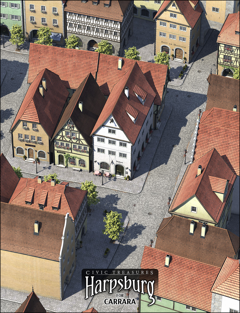 Harpsburg for Carrara | Daz 3D