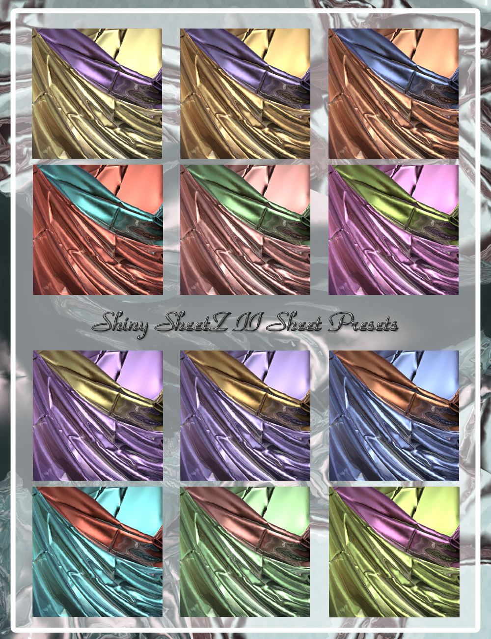 Shiny SheetZ II Victoria 4 | Daz 3D