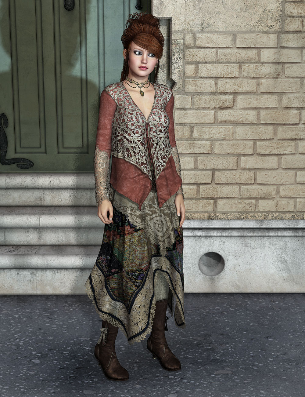 A Bit Boho | Daz 3D