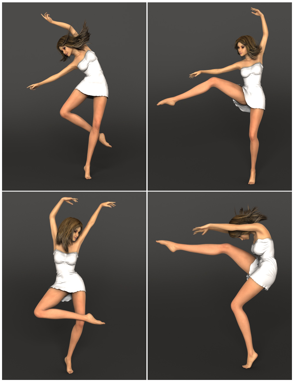 Contemporary Ballet Poses For Aiko 6 And Genesis 2 Female S Daz 3d
