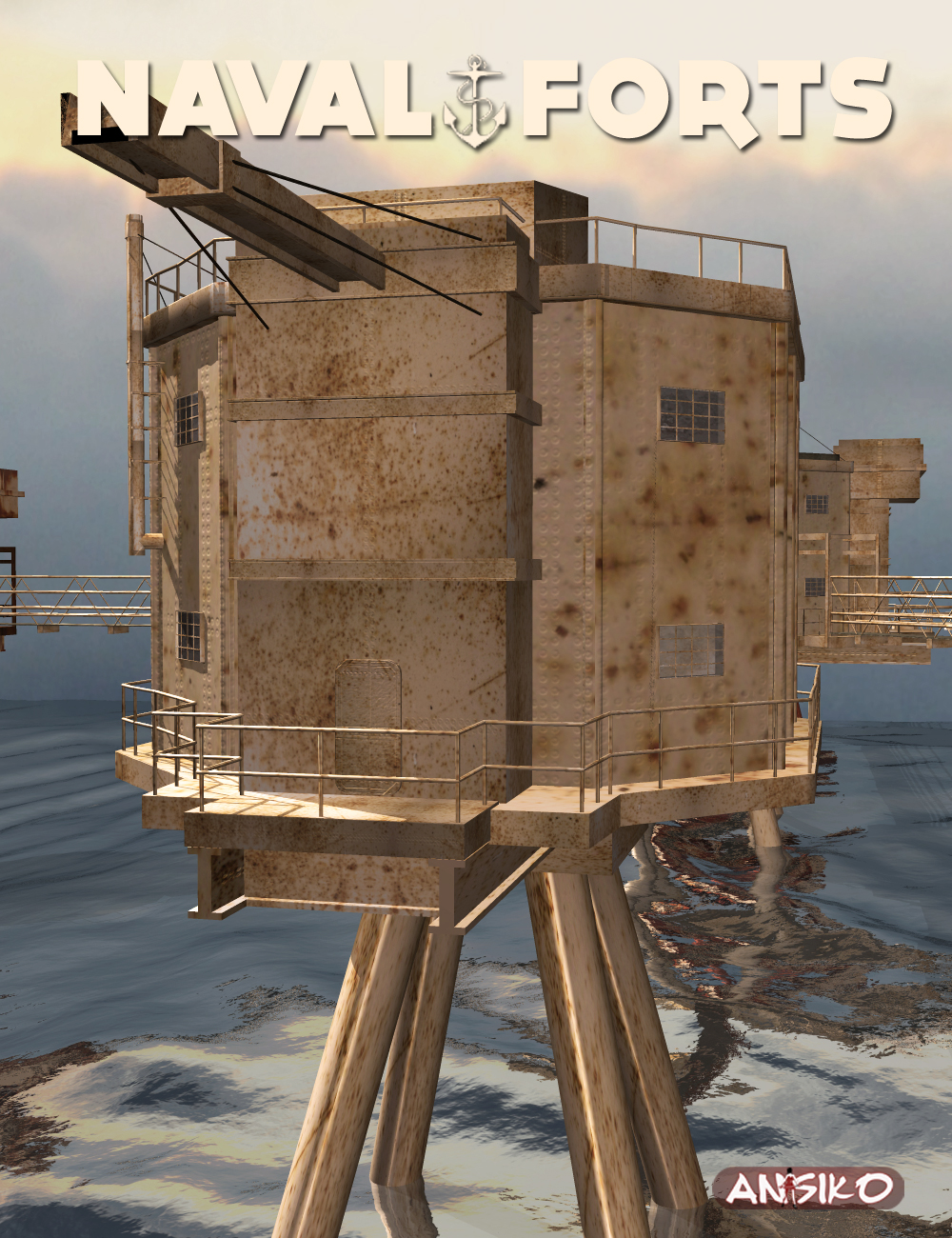 Naval Forts | Daz 3D