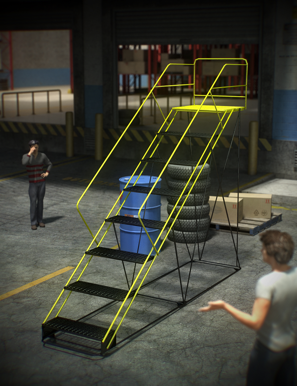 The Ladder Collection | Daz 3D