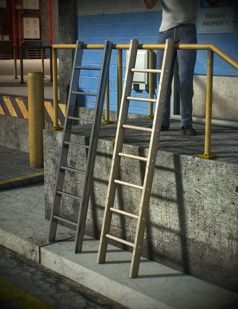 The Ladder Collection | Daz 3D