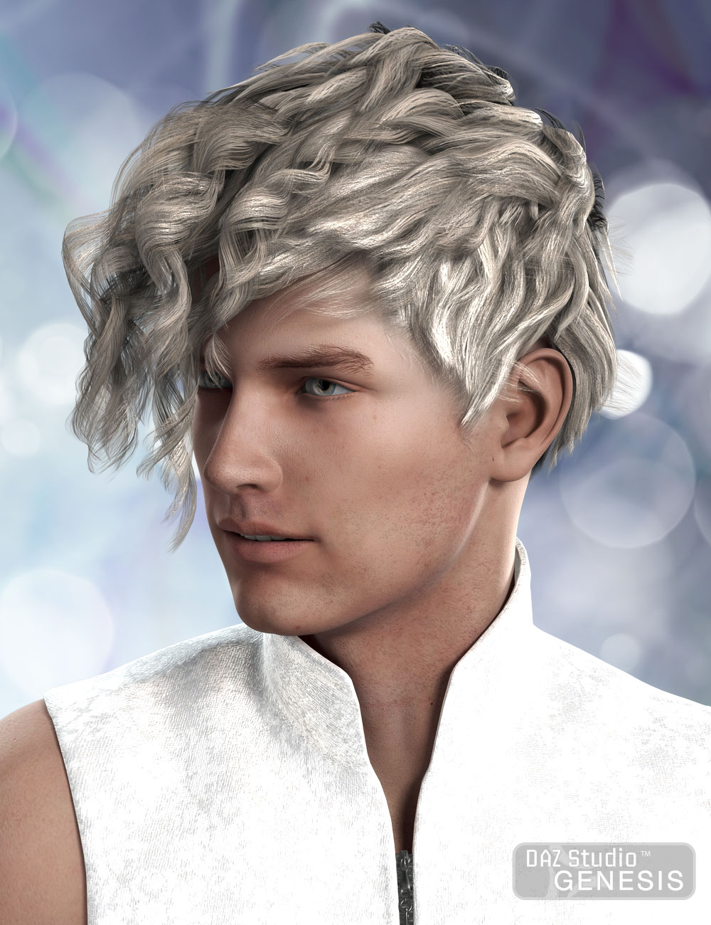 Sebastian Hair for Genesis | Daz 3D