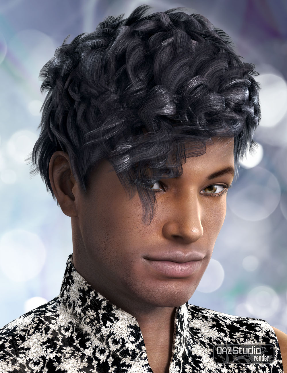 Sebastian Hair for Genesis | Daz 3D