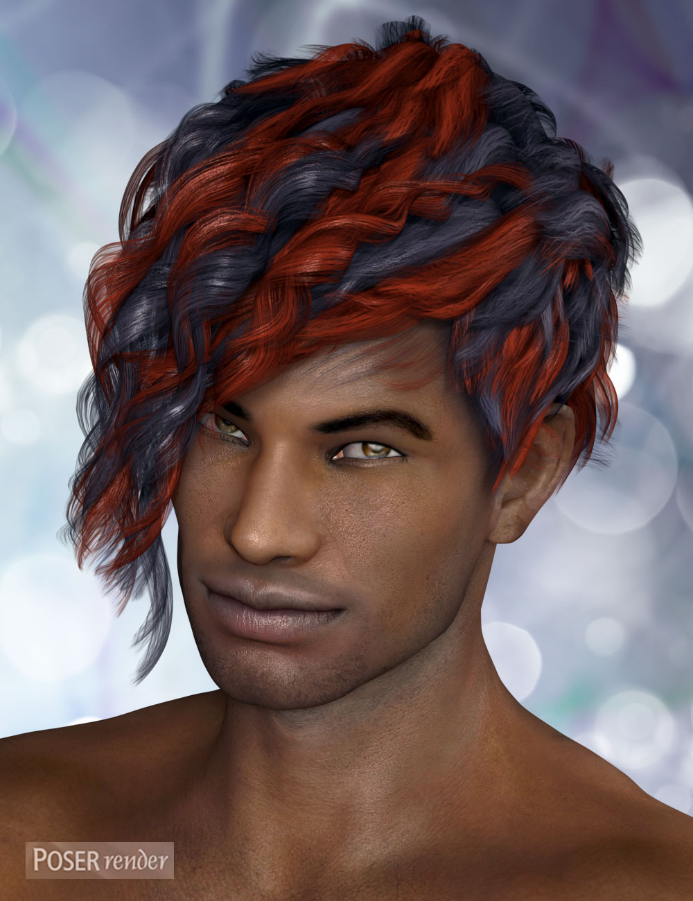 Sebastian Hair for Genesis | Daz 3D