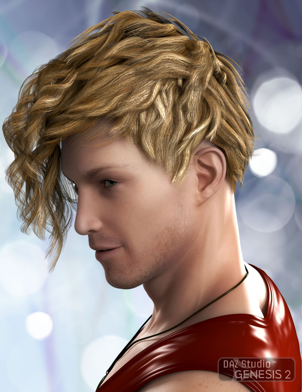 Sebastian Hair for Genesis 2 | Daz 3D