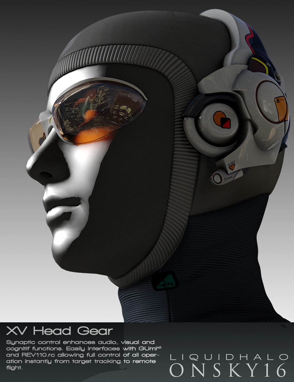 Liquid Halo Remix | Daz 3D