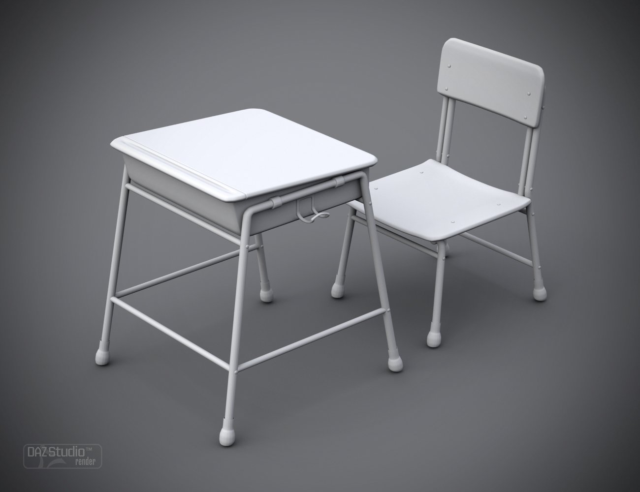 Back to Class! School Props | Daz 3D