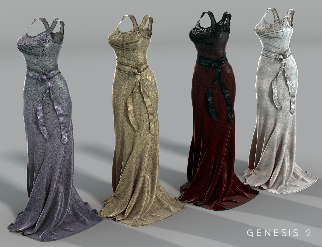 Something Borrowed Dress Textures | Daz 3D