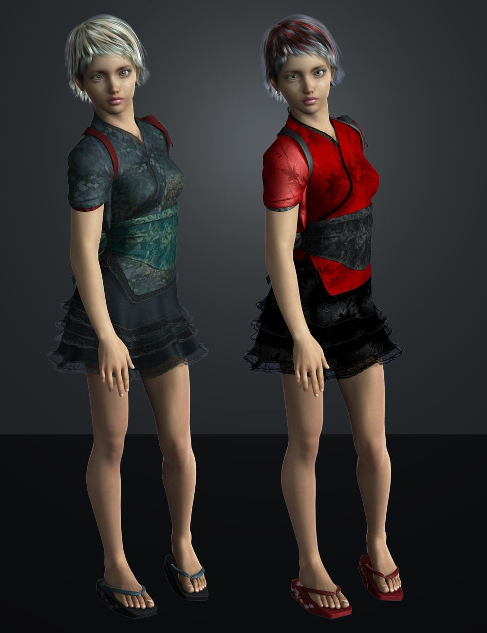WaFoo Goth | Daz 3D