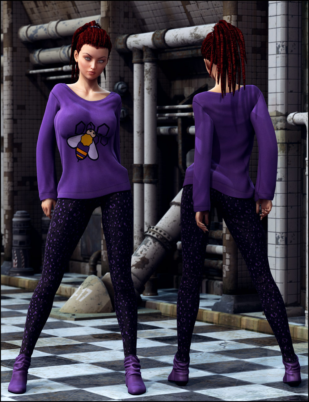 Mallrats for Day at the Mall | Daz 3D