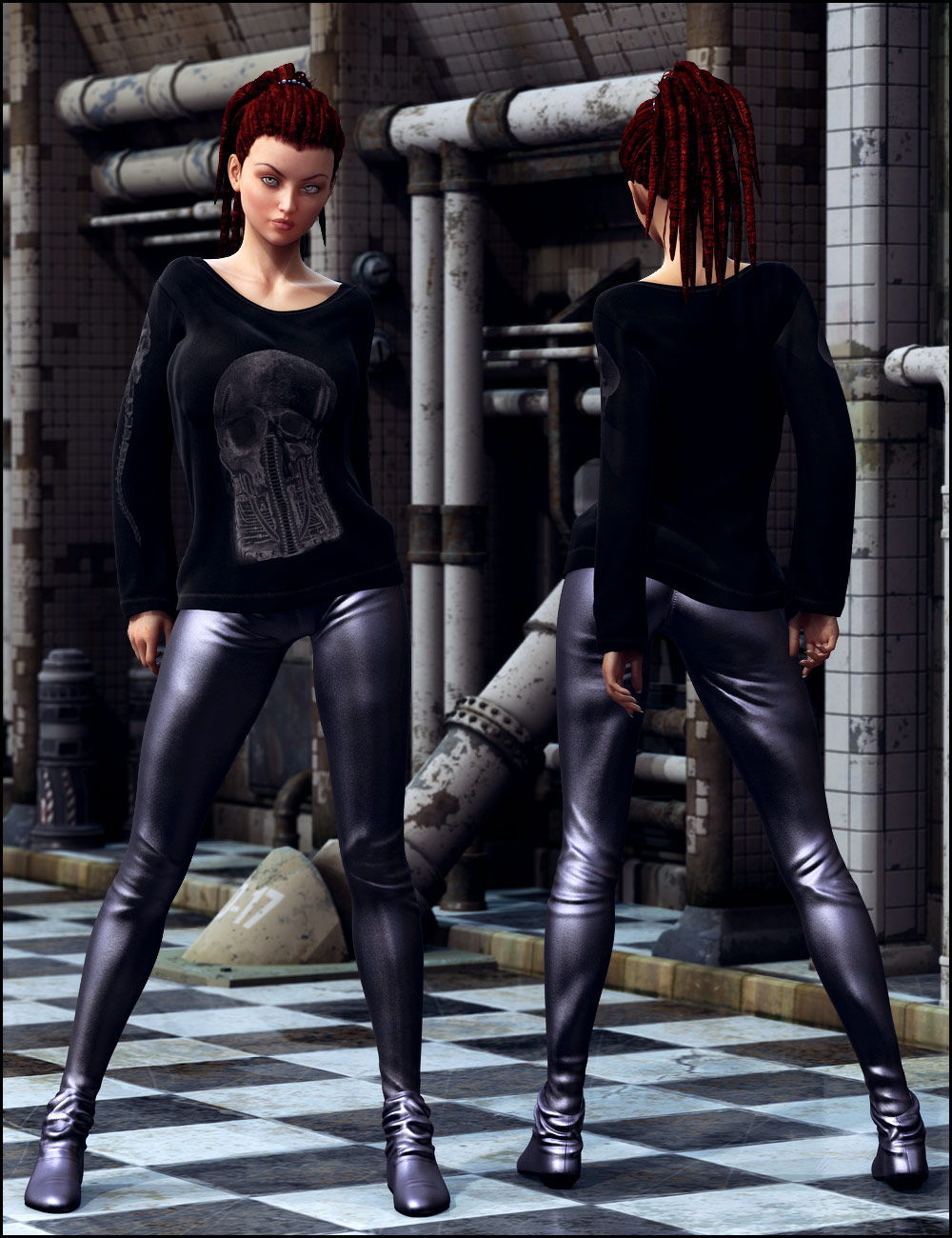 Mallrats for Day at the Mall | Daz 3D