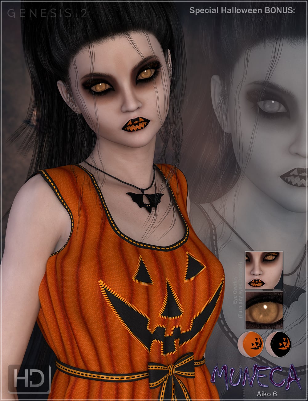 FWSA Muneca HD | Daz 3D