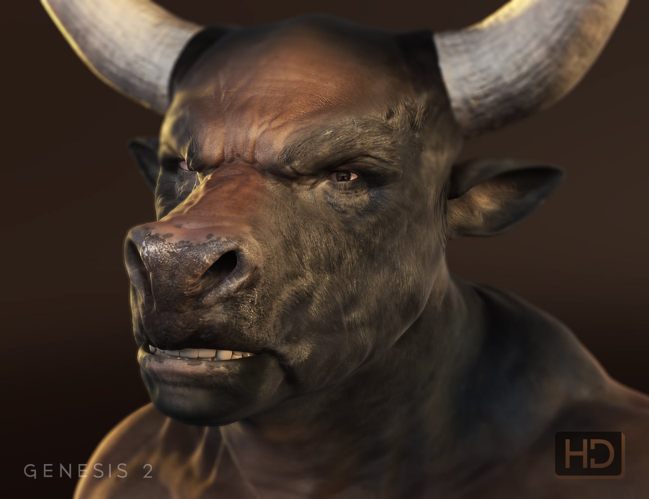 Minotaur 6 HD for Genesis 2 Male(s) | Daz 3D