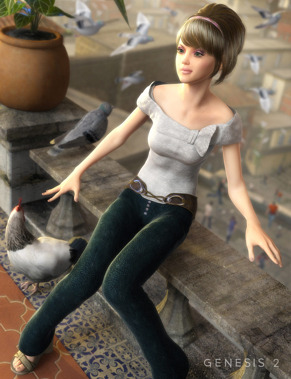 Genesis 2 Female Contemporary Collection | Daz 3D