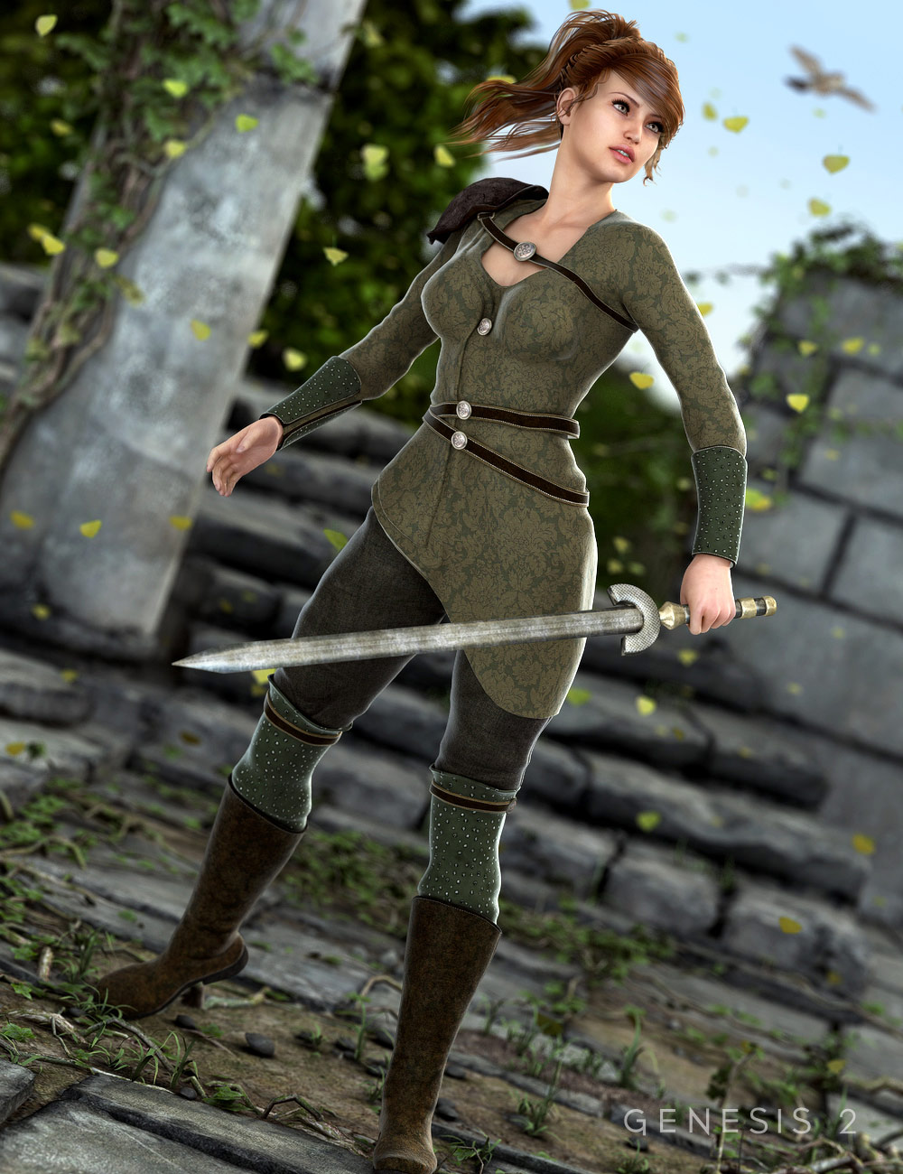 Genesis 2 Female Danger Bundle | Daz 3D