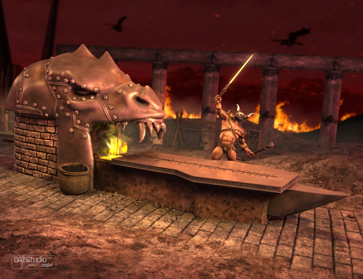 Dragon Forge | Daz 3D