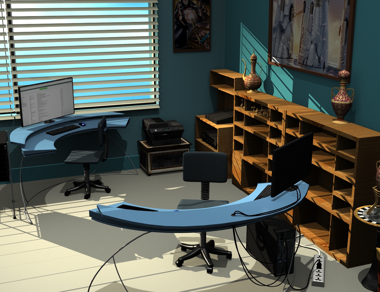 Hacker - Computer Workstation | Daz 3D
