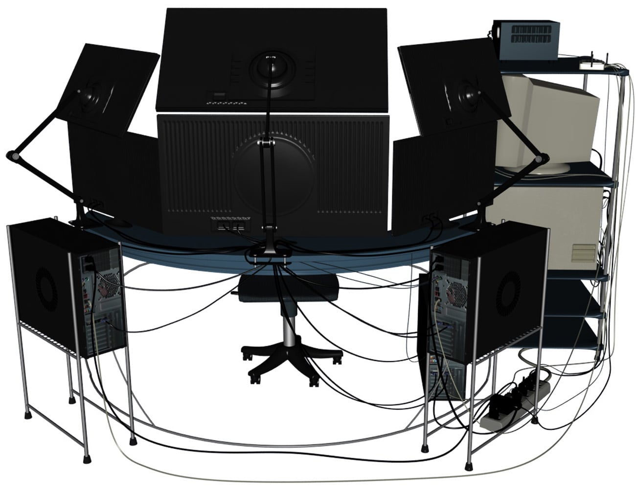 Hacker - Computer Workstation | Daz 3D