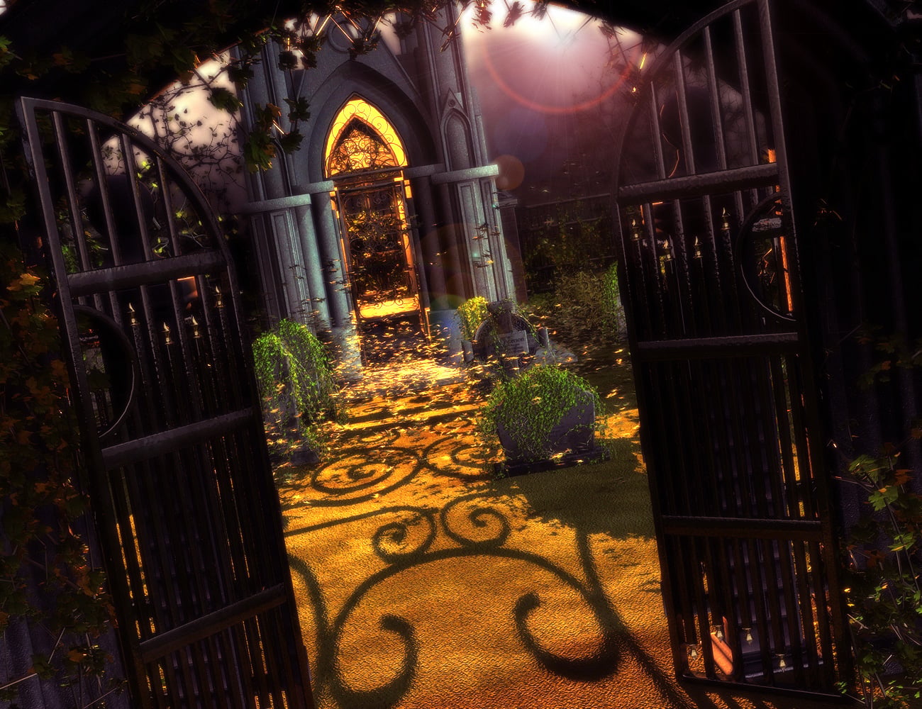 Ravenwood Cemetery - Bundle | Daz 3D