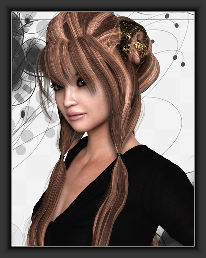 ShoXoloR for Thian Hair | Daz 3D