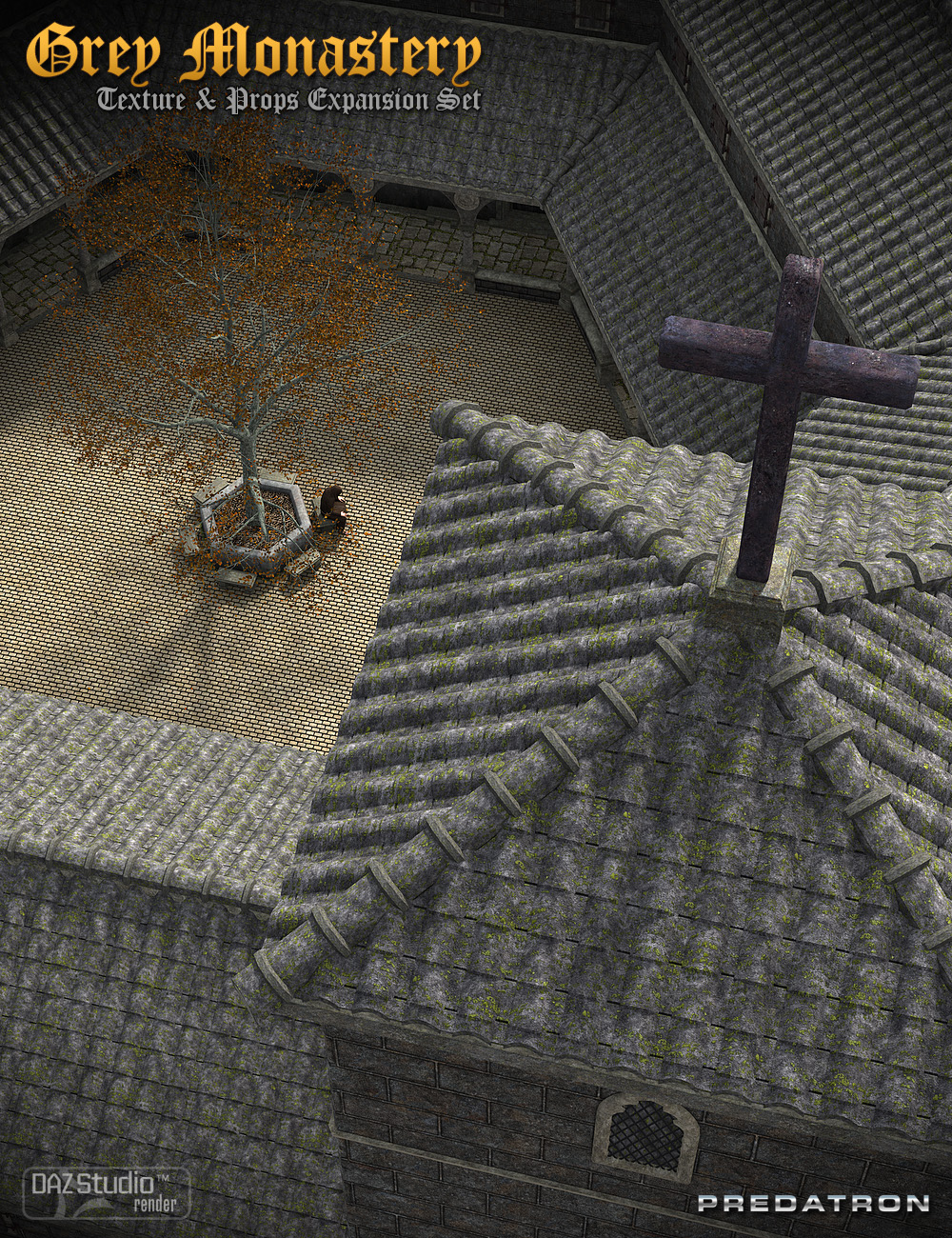 Grey Monastery | Daz 3D