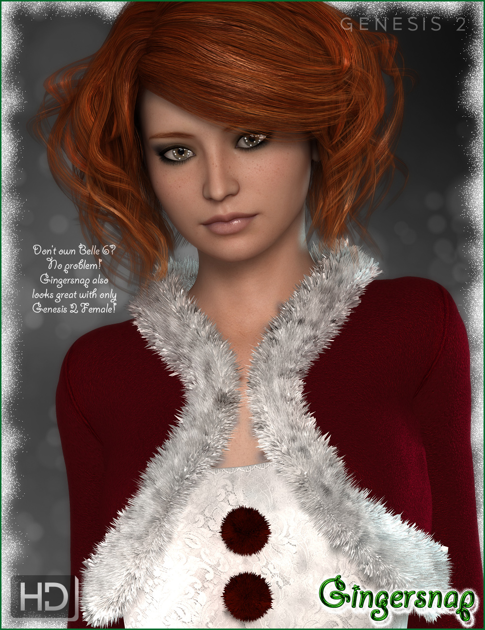 FWSA Gingersnap HD | Daz 3D