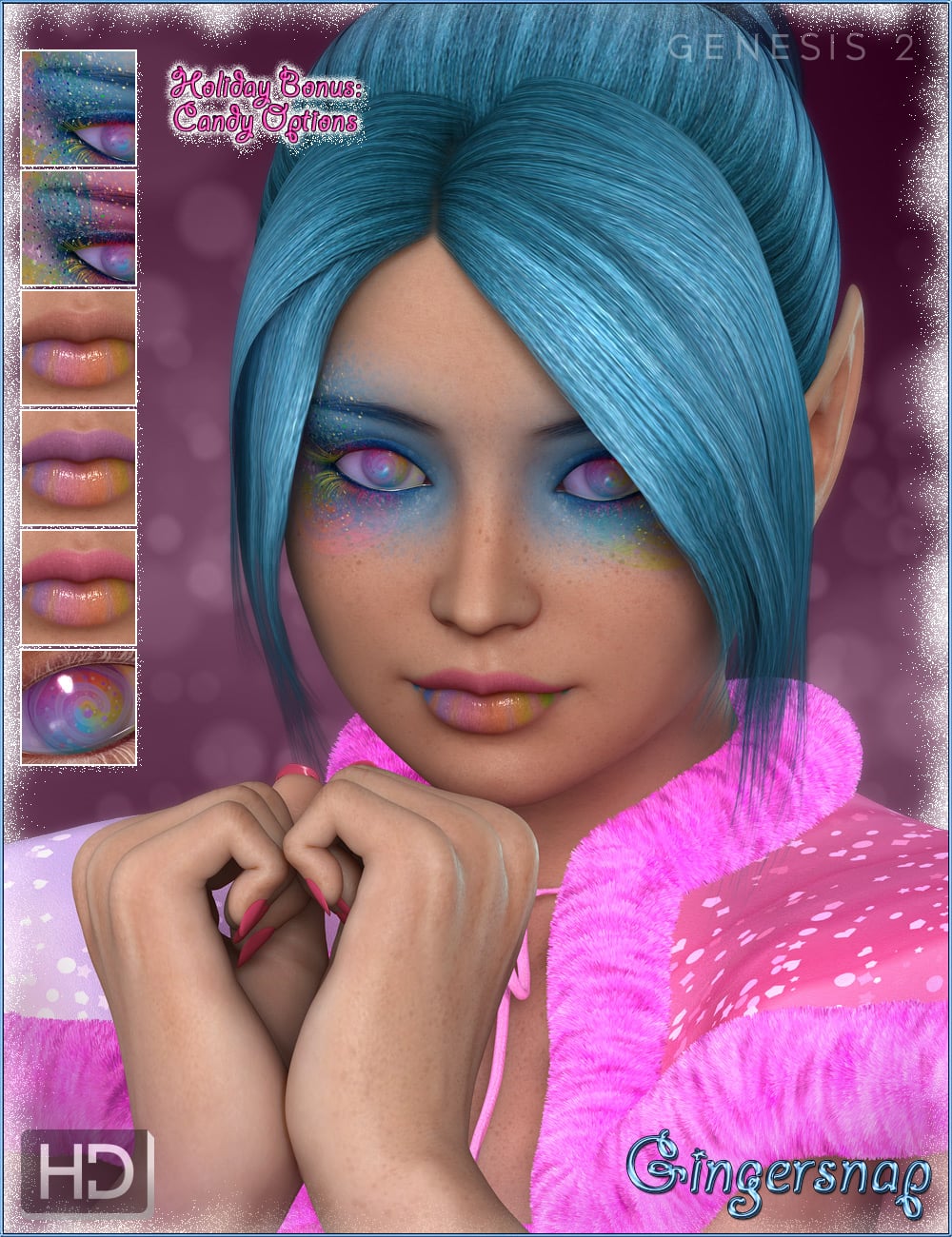 FWSA Gingersnap HD | Daz 3D