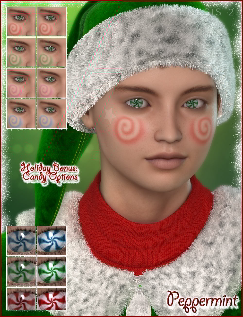 FWSA Peppermint HD | Daz 3D