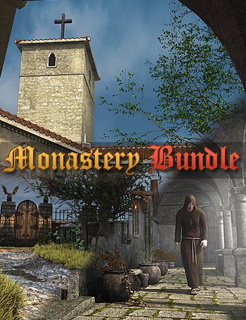 Monastery Bundle | Daz 3D