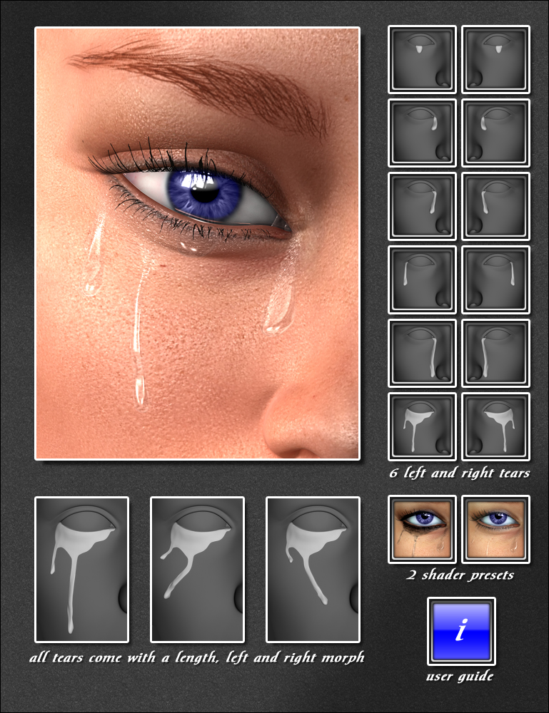 Actual Tears | Daz 3D