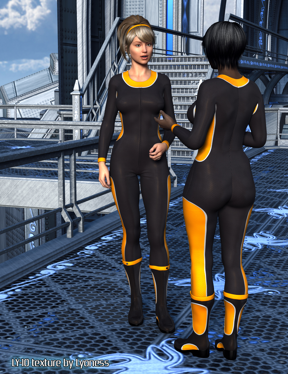 Galactic Force for Genesis 2 Female(s) | Daz 3D