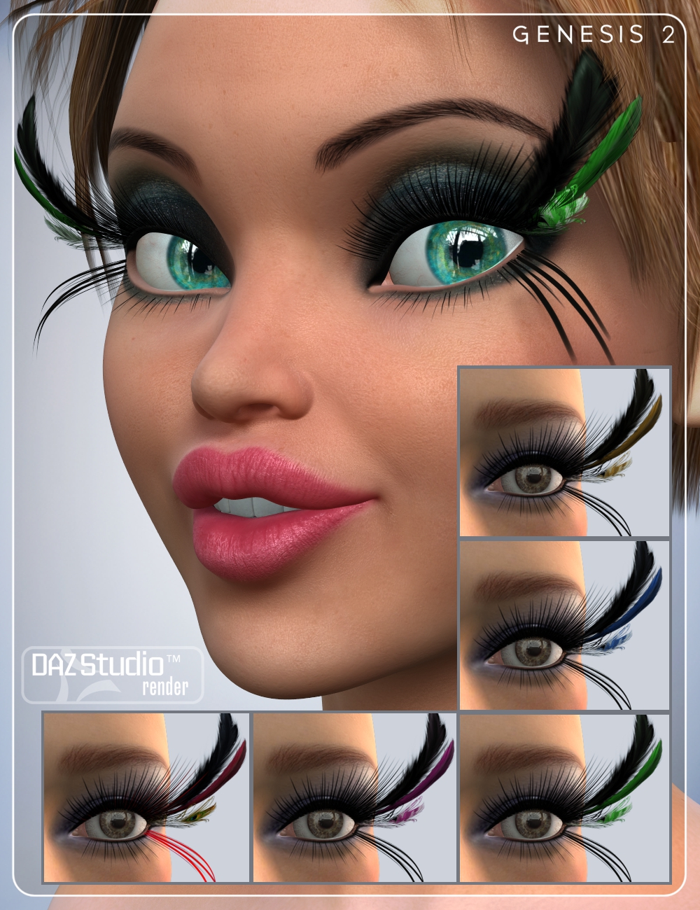 Nuances of Perfection - Eyelashes | Daz 3D