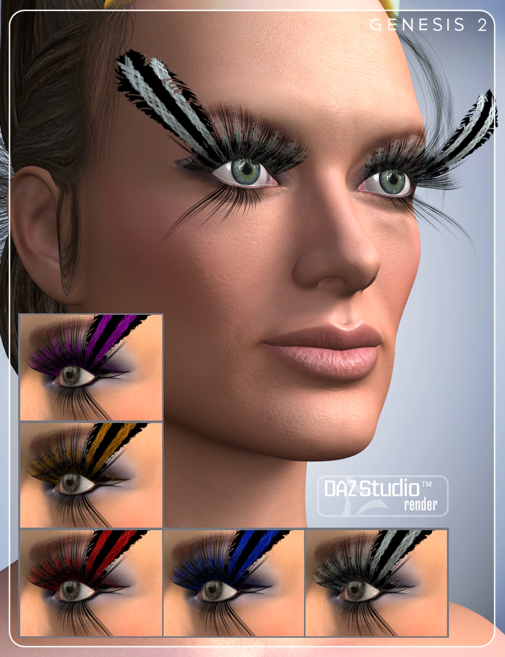 Nuances of Perfection - Eyelashes | Daz 3D