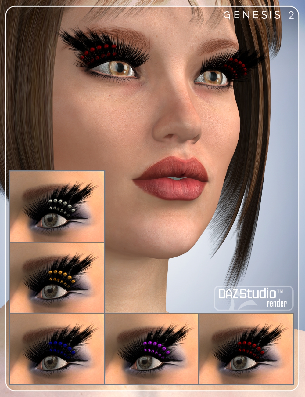 Nuances of Perfection - Eyelashes | Daz 3D
