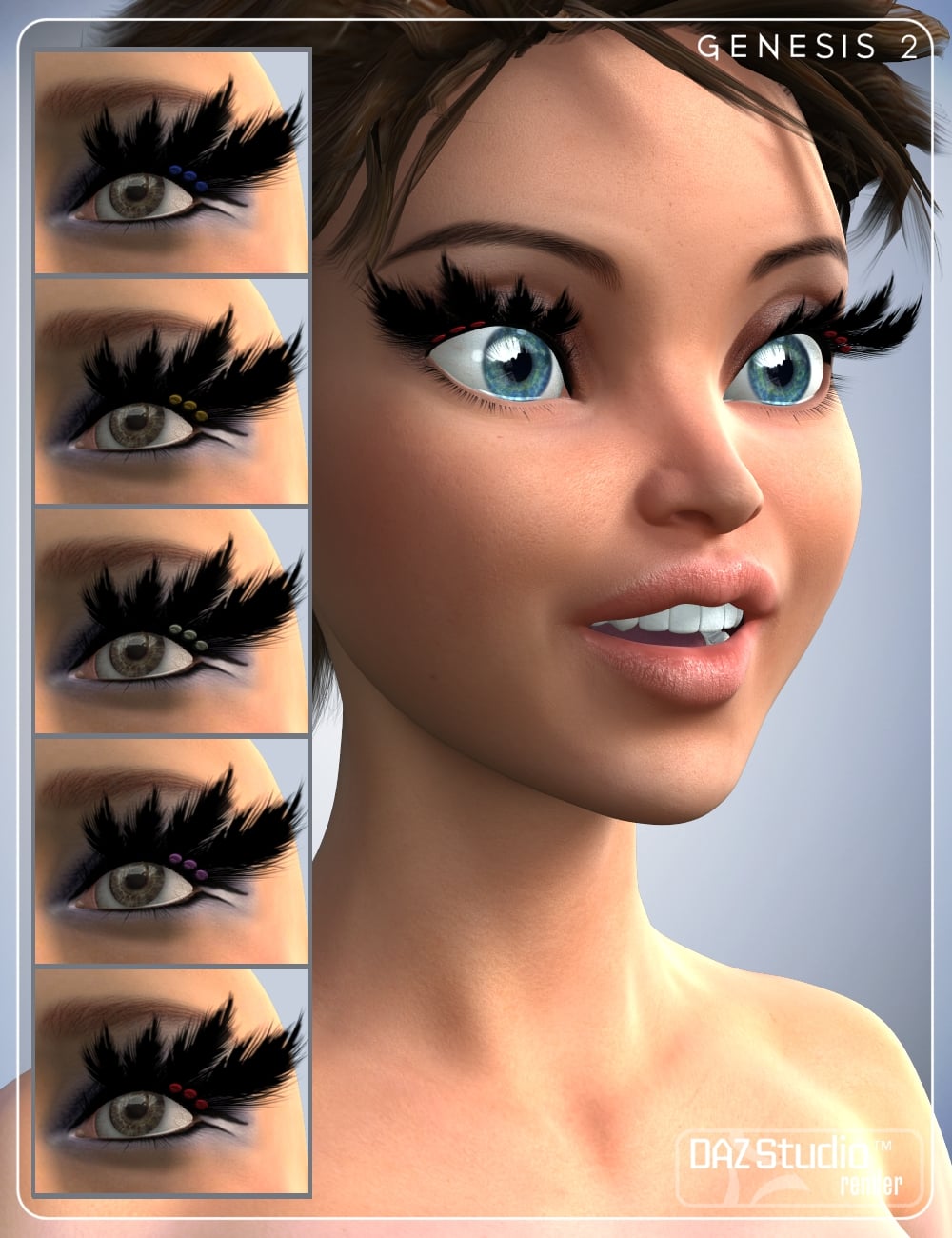 Nuances of Perfection - Eyelashes | Daz 3D