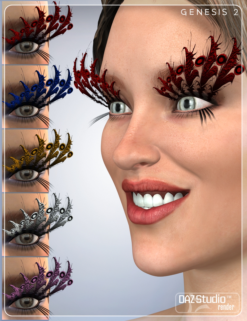 Nuances of Perfection - Eyelashes | Daz 3D