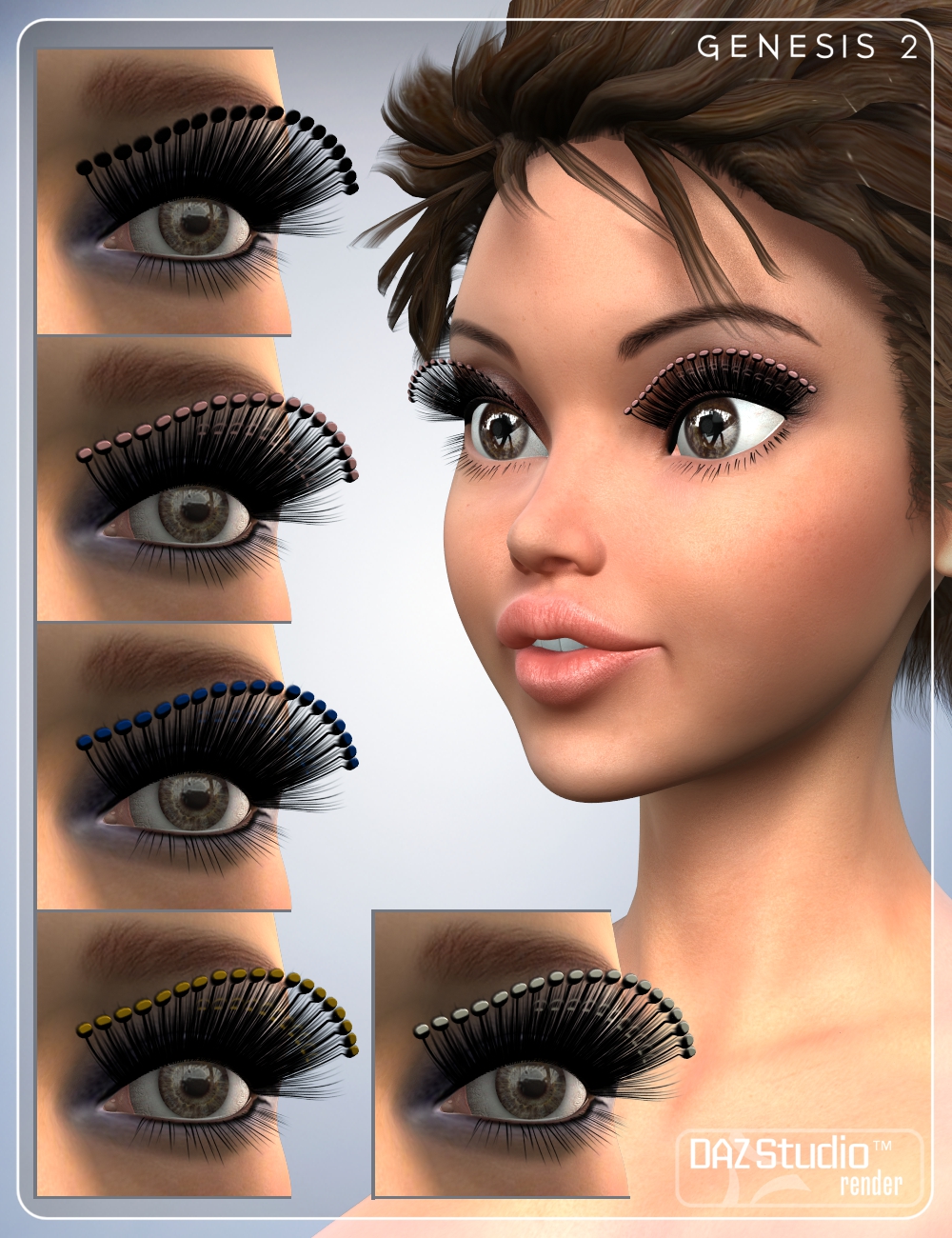 Nuances of Perfection - Eyelashes | Daz 3D