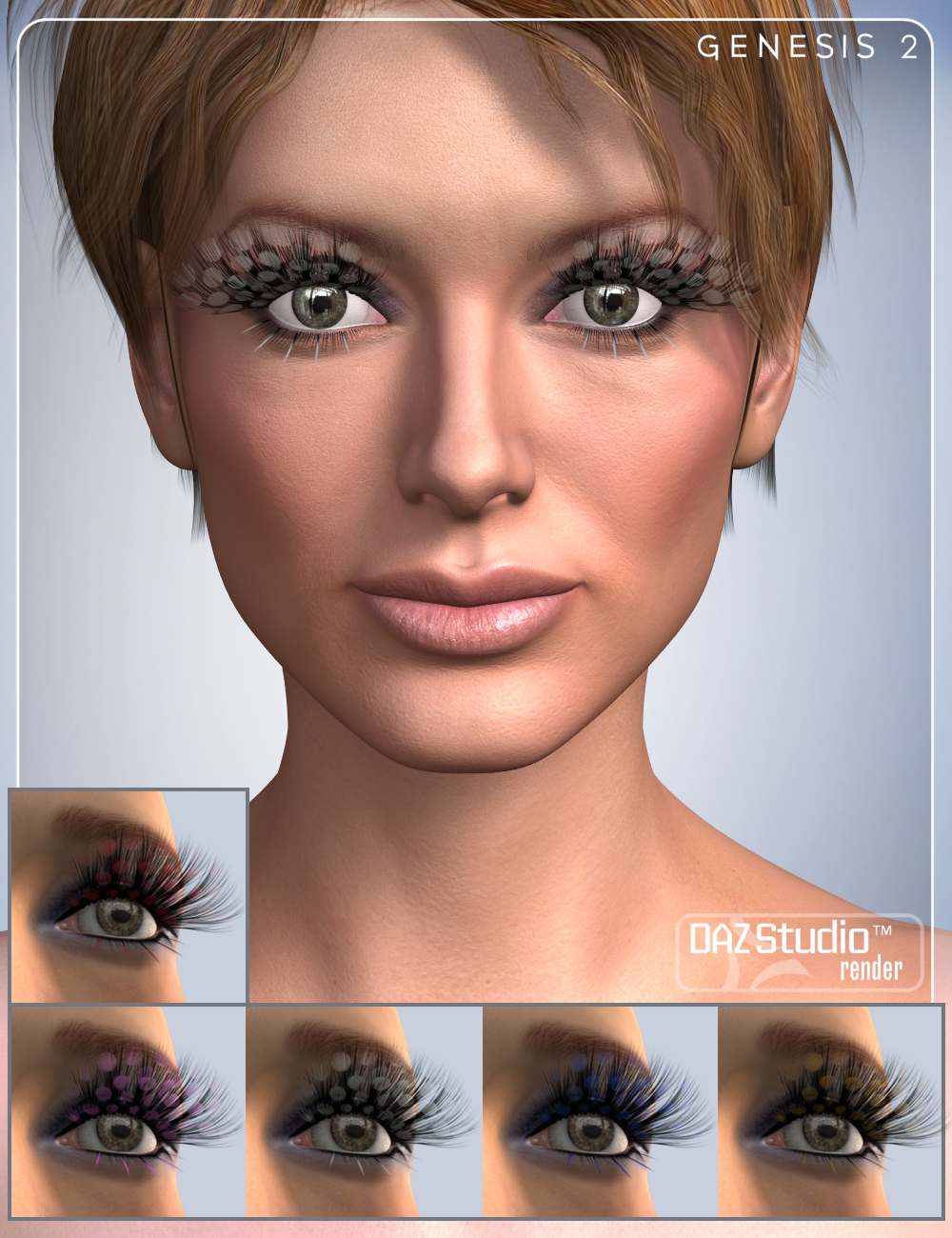 Nuances of Perfection - Eyelashes | Daz 3D