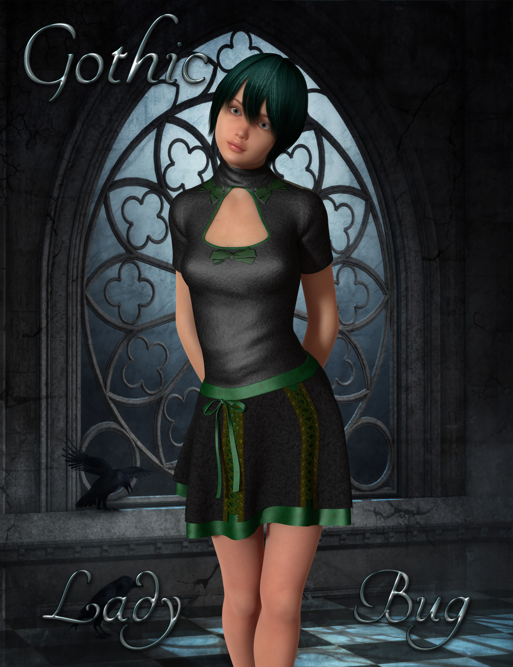 Gothic Ladybug Textures | Daz 3D