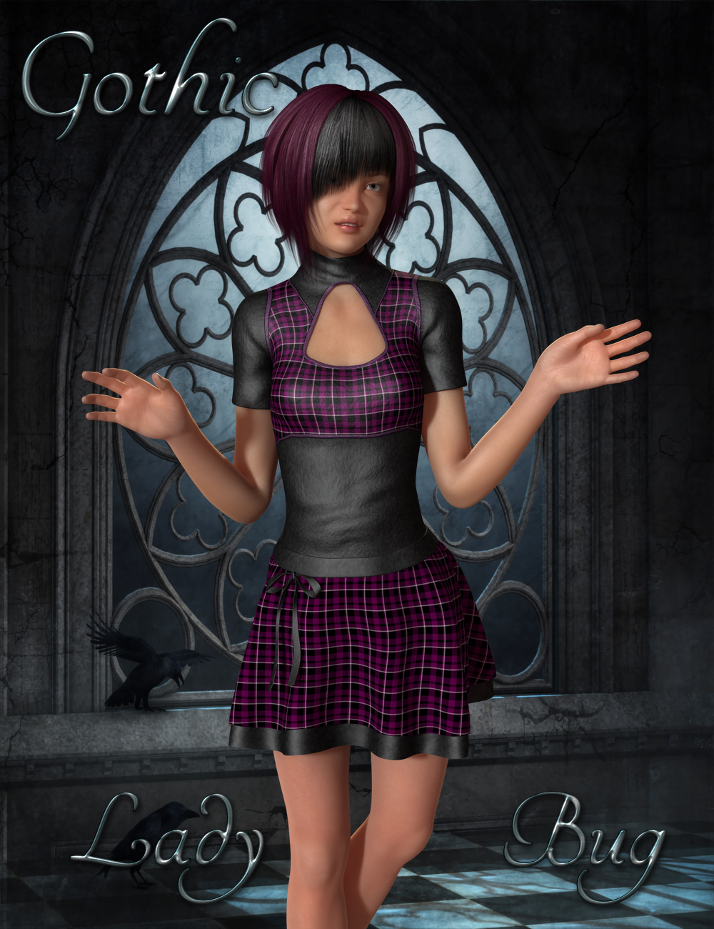 Gothic Ladybug Textures | Daz 3D