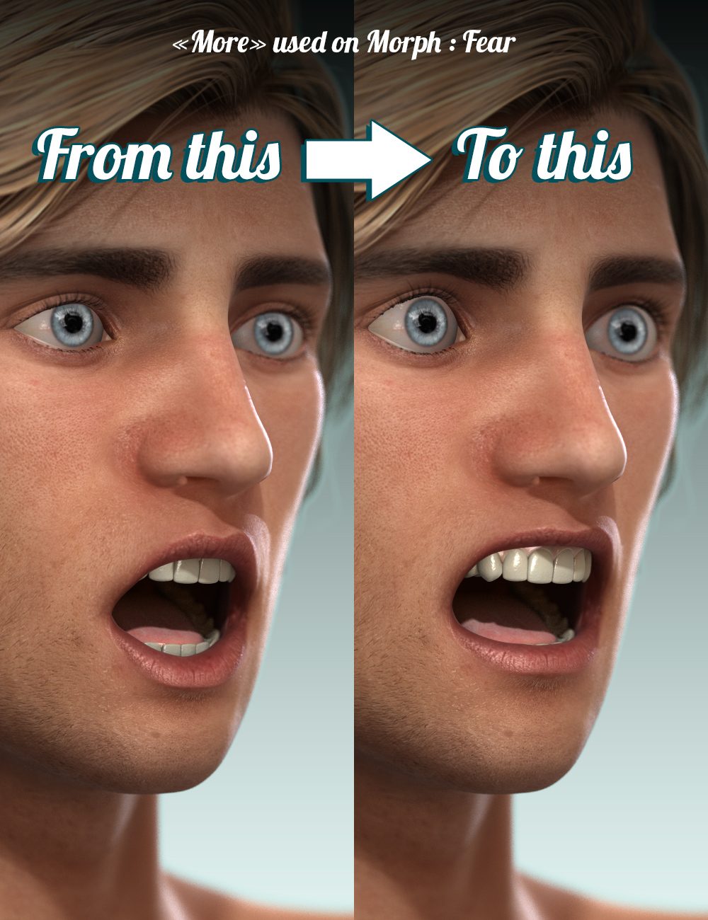 MORE Expressions for Genesis 2 Male(s) | Daz 3D