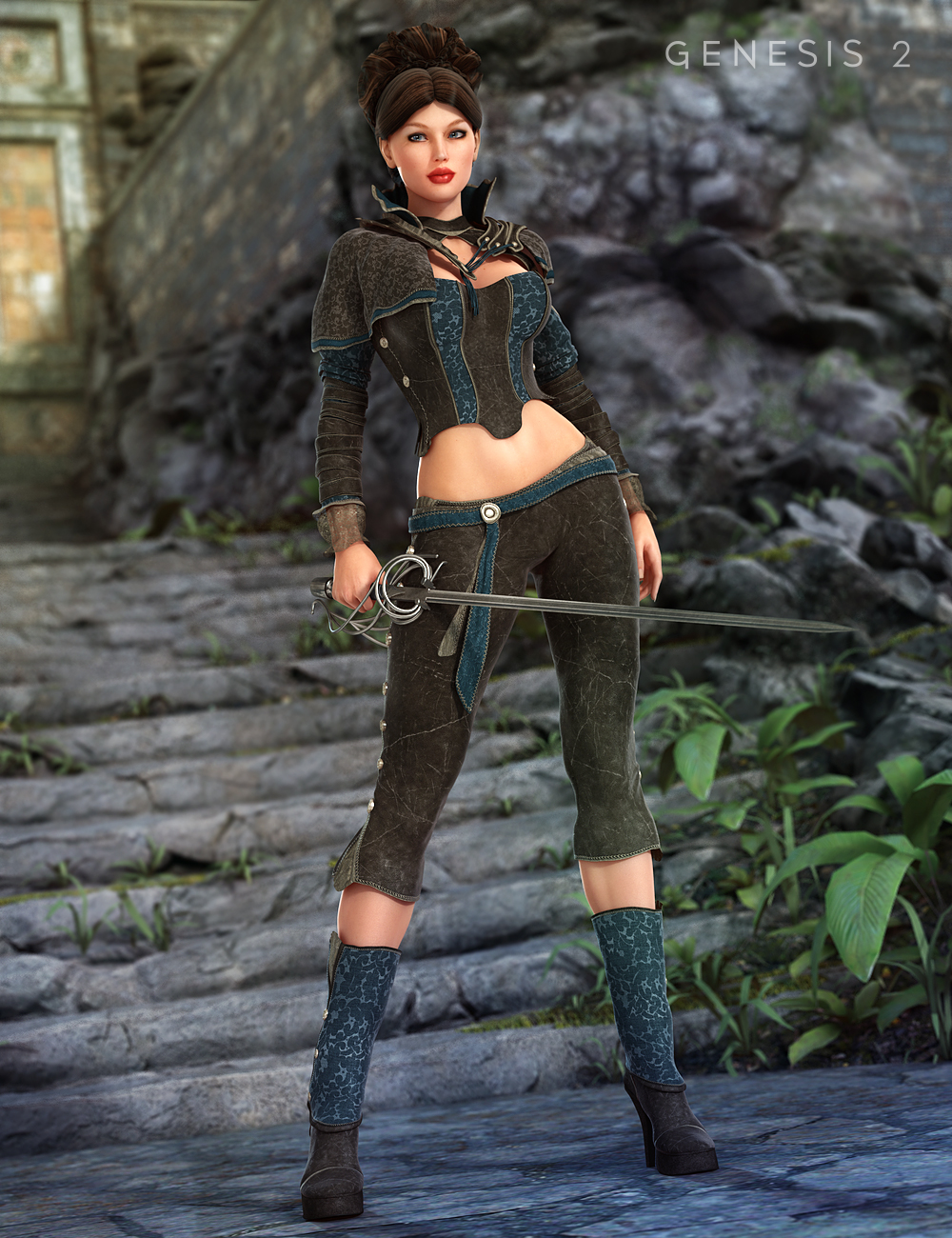 Sword Dancer Textures | Daz 3D
