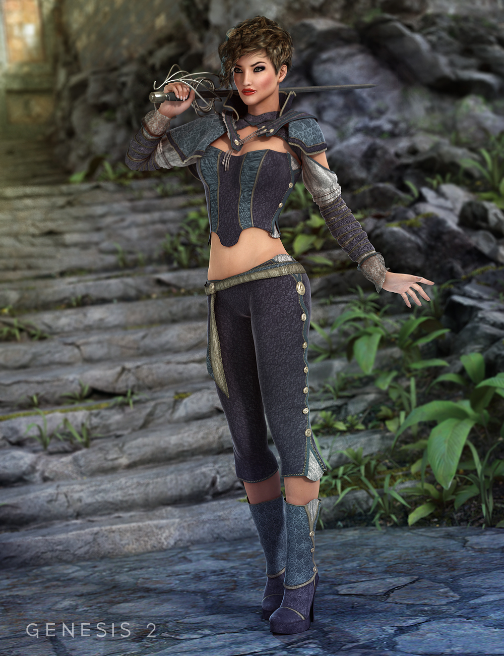 Sword Dancer Textures | Daz 3D
