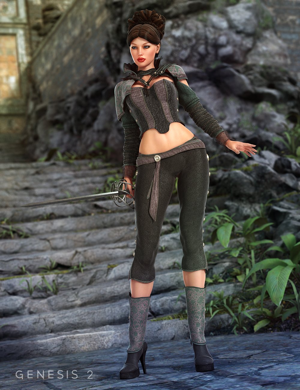 Sword Dancer Textures | Daz 3D