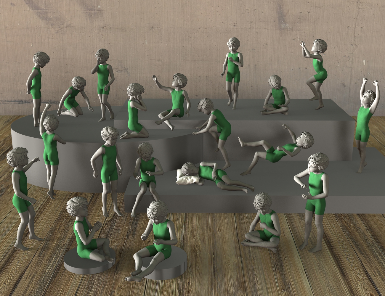 Genesis 2 Youth Pose | Daz 3D