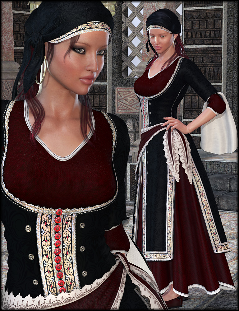 Ghawazee Textures | Daz 3D