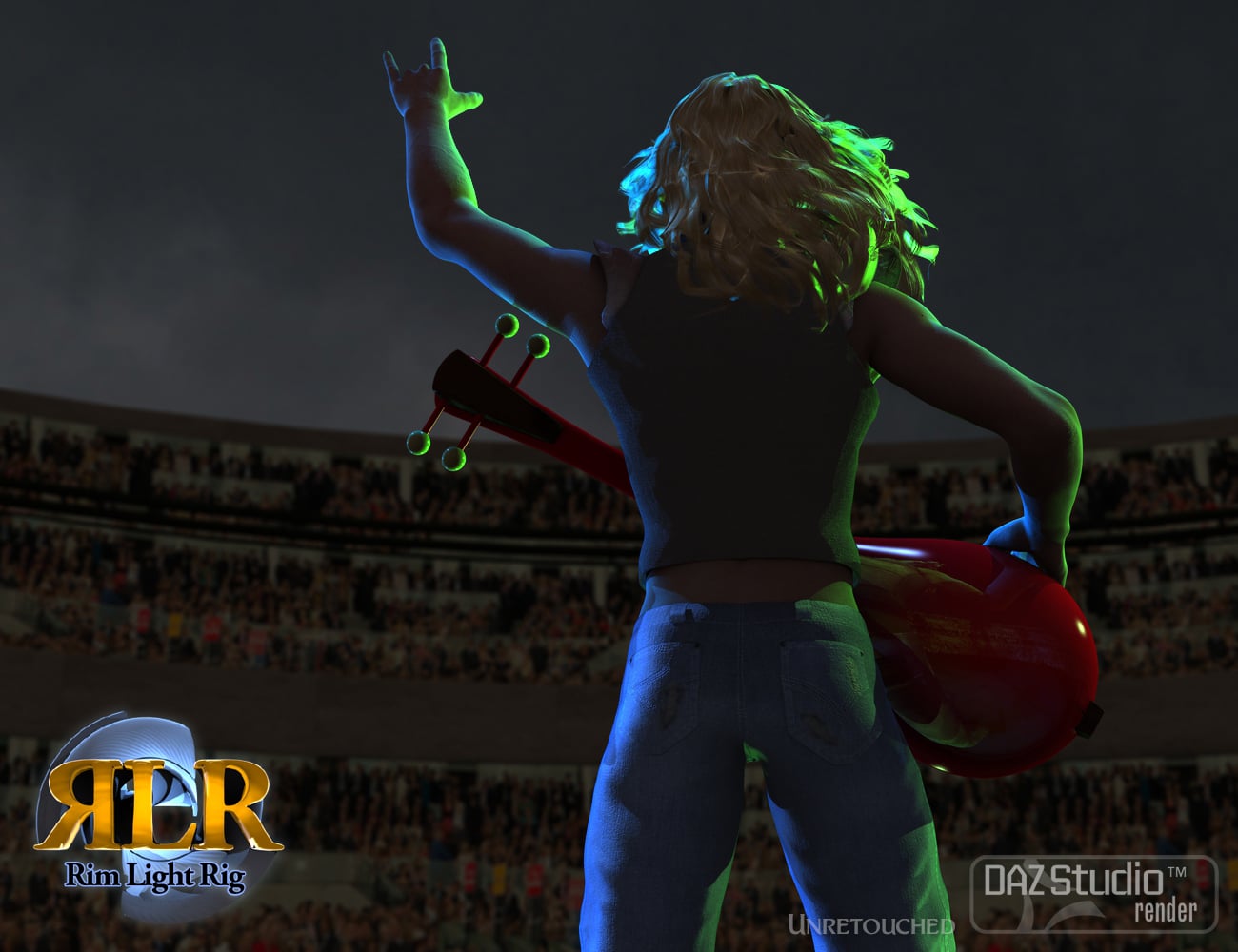 Rim Light Rig | Daz 3D