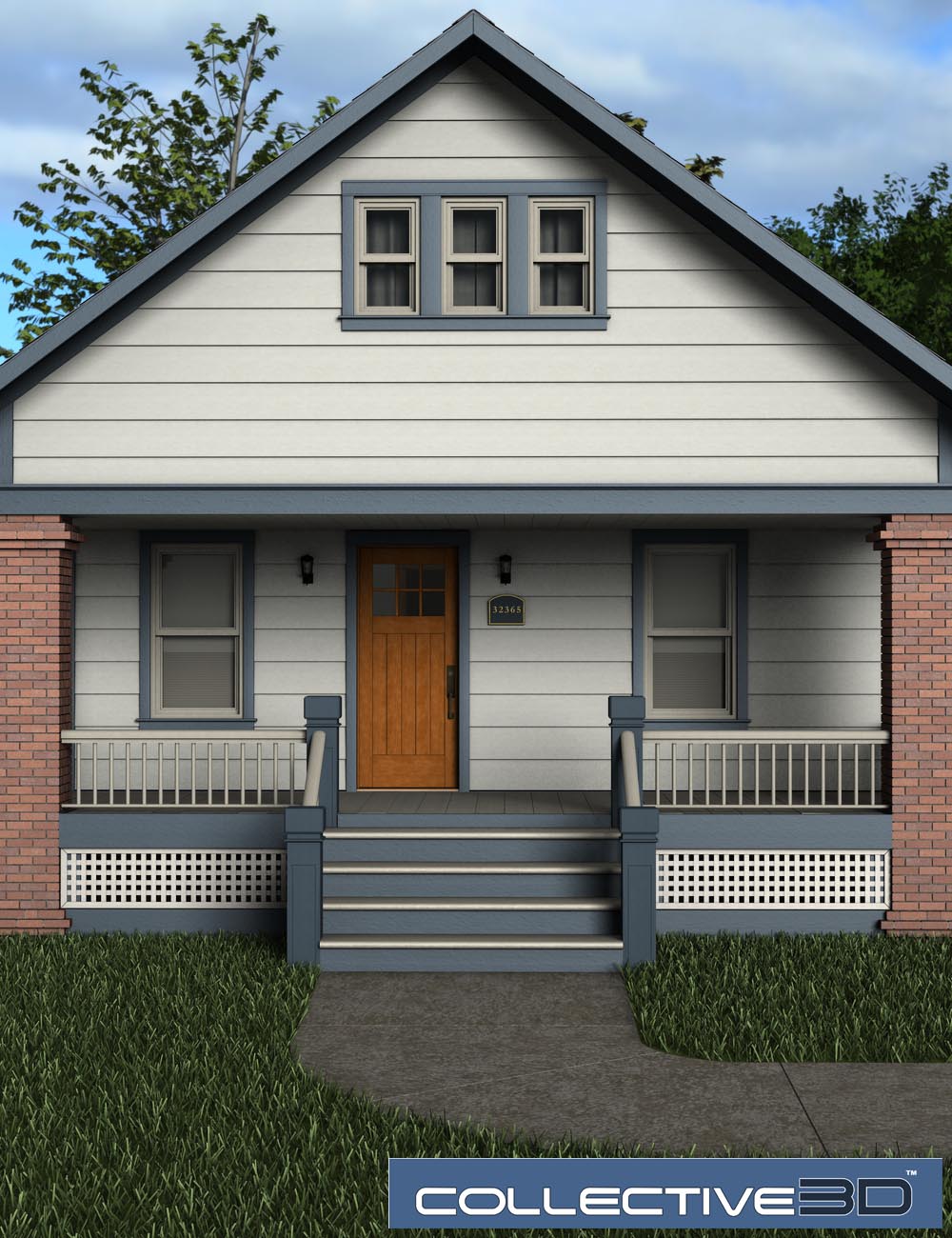 Collective3d Modern Home Deluxe 1 | Daz 3D
